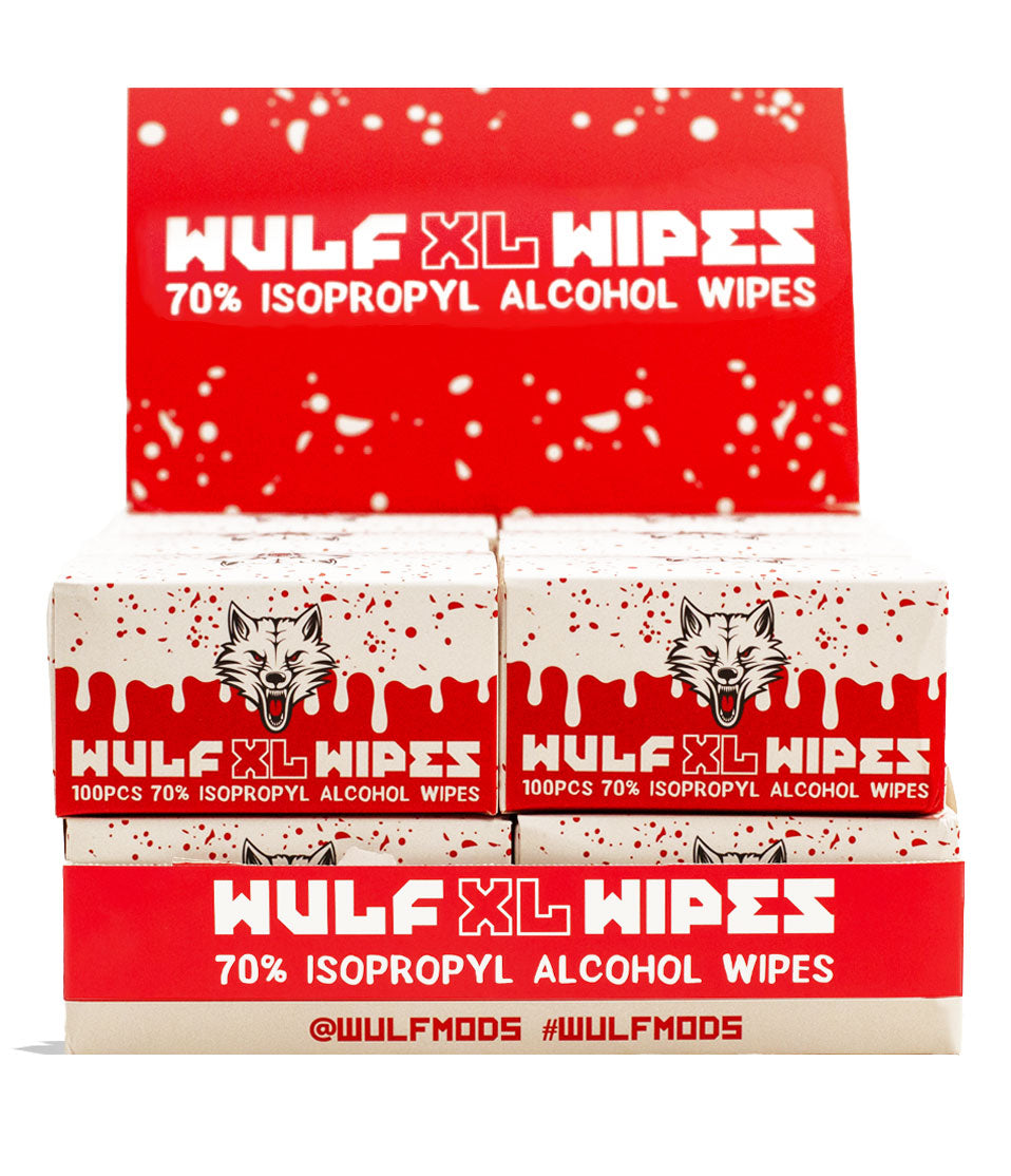 Shop Wholesale Wulf Mods Wipes 100pk Alcohol Cleaning Wipe 12pks – Got ...